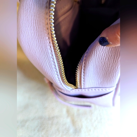 bebe | Bags | Bebe Mini Backpack In Lavender Soft Faux Leather With ...